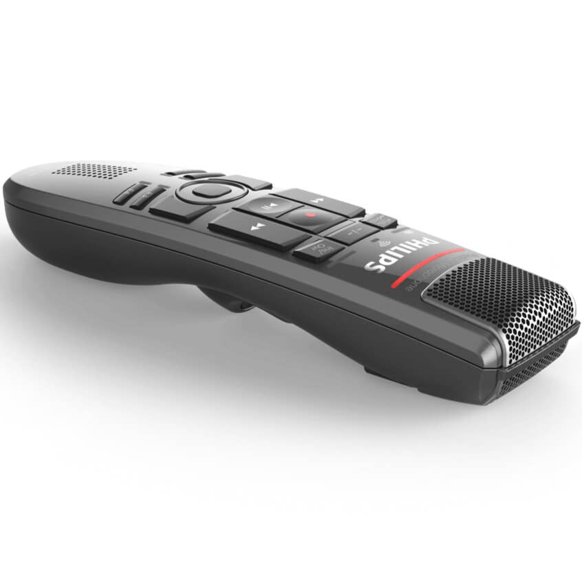 Philips SpeechMike Premium Air Wireless Dictation Microphone (Push Button) + Philips AirBridge ...